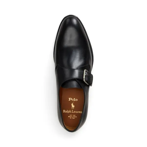 Ralph Lauren Maestra Calfskin Monk-strap Shoe