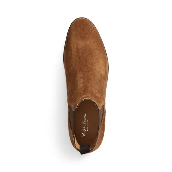 Ralph Lauren Grantly Calf-suede Chelsea Boot