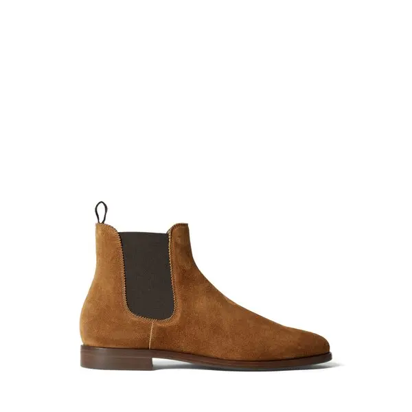 Ralph Lauren Grantly Calf-suede Chelsea Boot