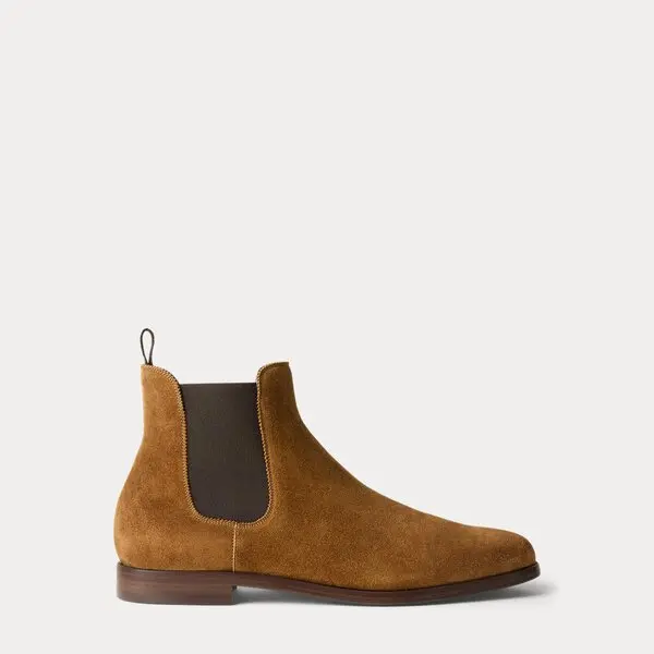 Ralph Lauren Grantly Calf-suede Chelsea Boot
