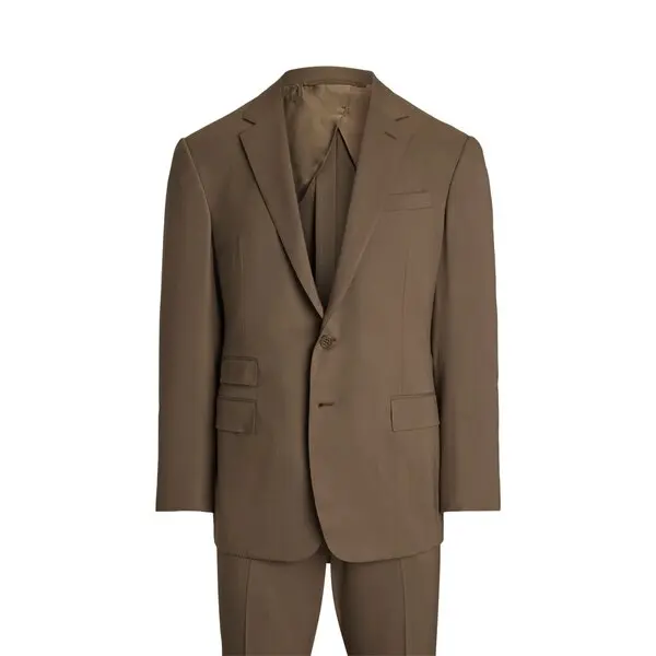Ralph Lauren Kent Handmade Wool Gabardine Suit - Morrel/mocha