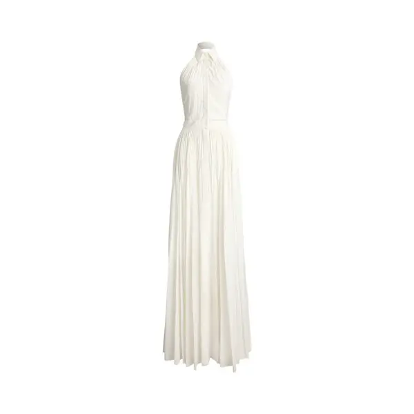 Ralph Lauren Eldred Pleated Day Dress