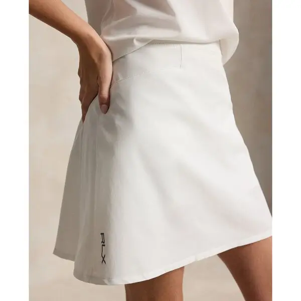 Ralph Lauren 17" Performance Pleated Skort - Ceramic White