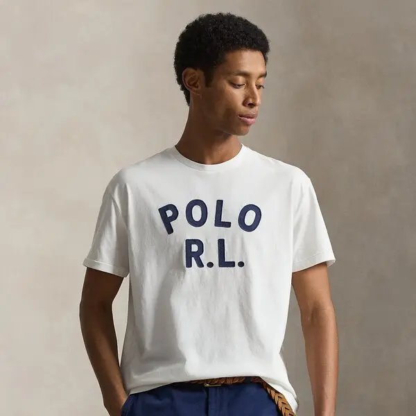 Ralph Lauren Classic Fit Logo Jersey T-shirt - White