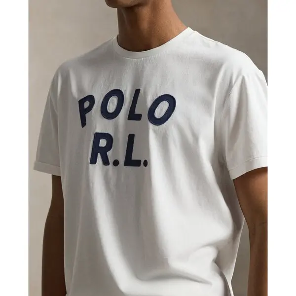 Ralph Lauren Classic Fit Logo Jersey T-shirt - White