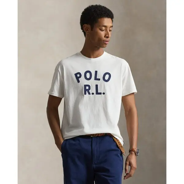 Ralph Lauren Classic Fit Logo Jersey T-shirt - White