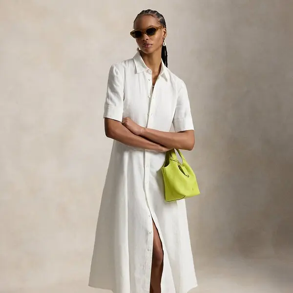 Ralph Lauren Linen A-line Shirtdress