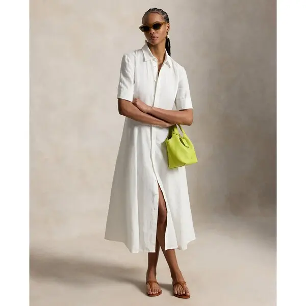 Ralph Lauren Linen A-line Shirtdress