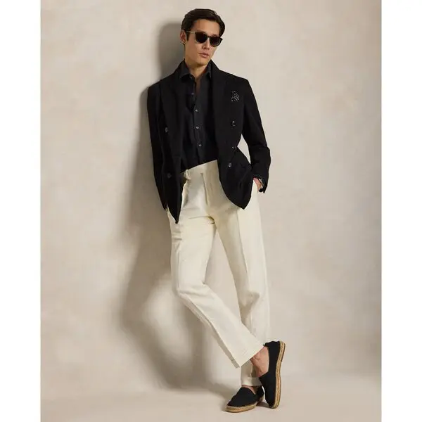 Ralph Lauren Classic Fit Linen Shirt - Polo Black