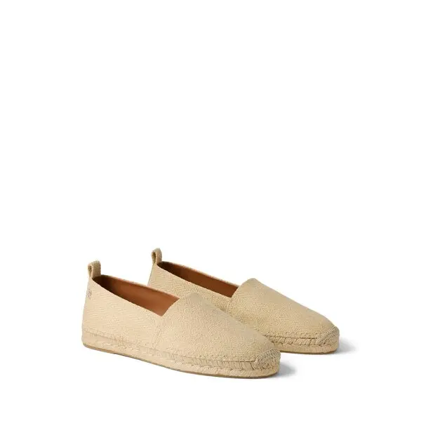 Ralph Lauren Bosworth Silk Herringbone Espadrille