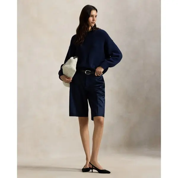 Ralph Lauren Satin Long Shorts