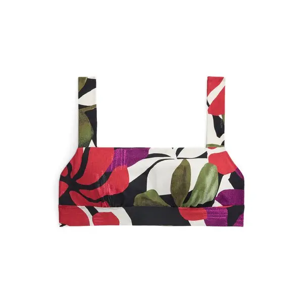 Ralph Lauren Floral Square-neck Bikini Top