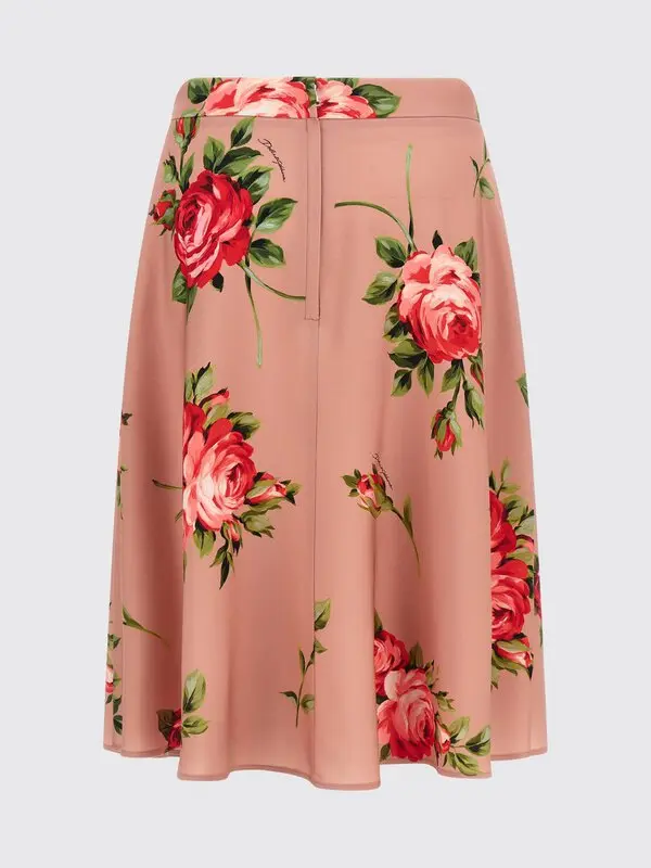 Dolce & Gabbana Floral Printed Skirt