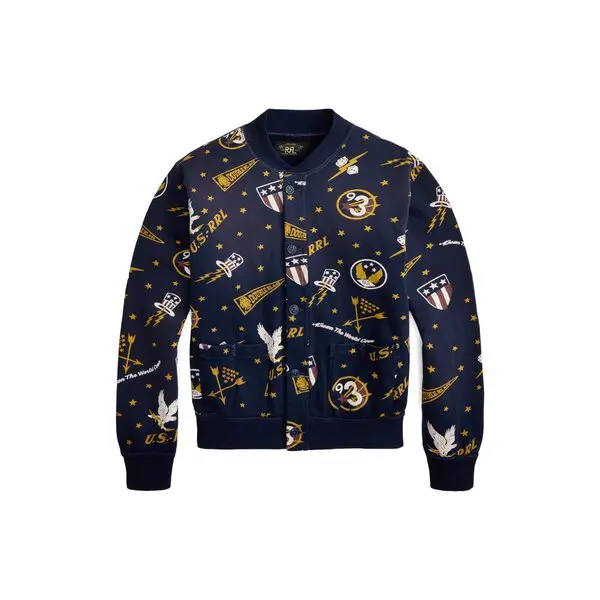 Ralph Lauren Fleece Graphic Jacket