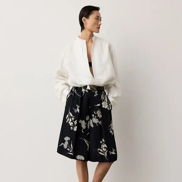 Ralph Lauren Avery Floral Satin Shorts