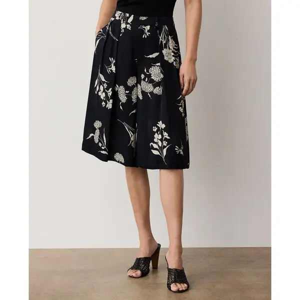 Ralph Lauren Avery Floral Satin Shorts