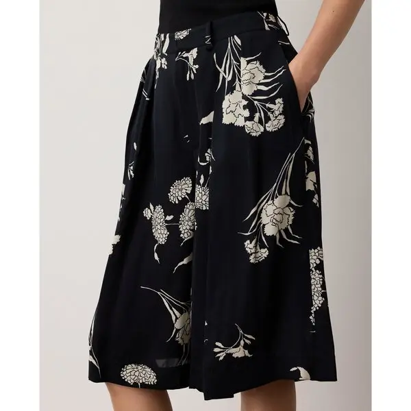 Ralph Lauren Avery Floral Satin Shorts