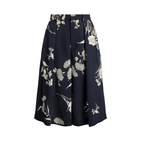 Ralph Lauren Avery Floral Satin Shorts