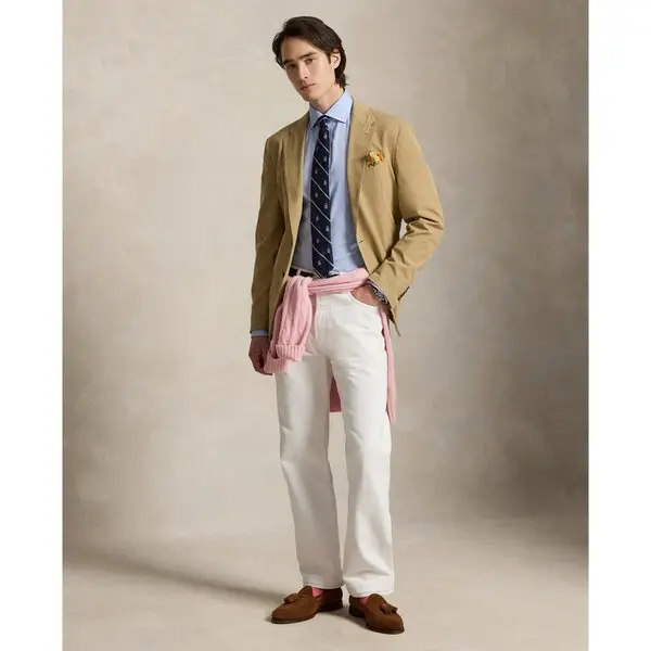 Ralph Lauren Polo Soft Tailored Fit Poplin Jacket - Camel