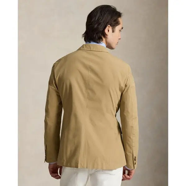 Ralph Lauren Polo Soft Tailored Fit Poplin Jacket - Camel