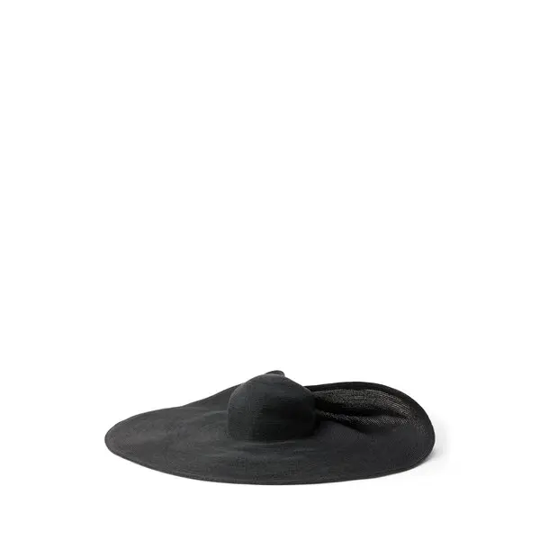 Ralph Lauren Hemp-blend Wide-brim Hat - Black