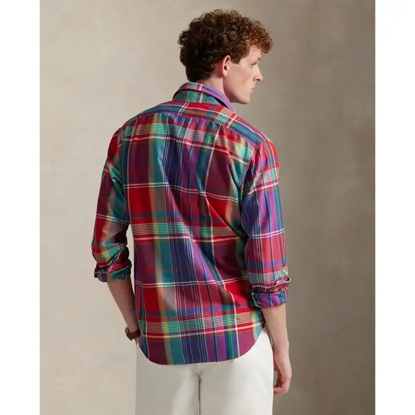 Ralph Lauren Classic Fit Plaid Oxford Workshirt