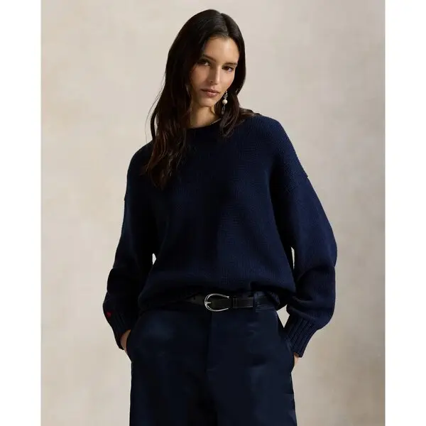 Ralph Lauren Cotton Crewneck Sweater