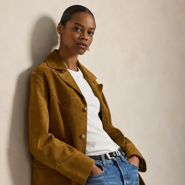 Ralph Lauren Western Suede Jacket