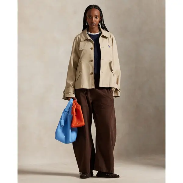 Ralph Lauren Cotton Twill Jacket - Beige