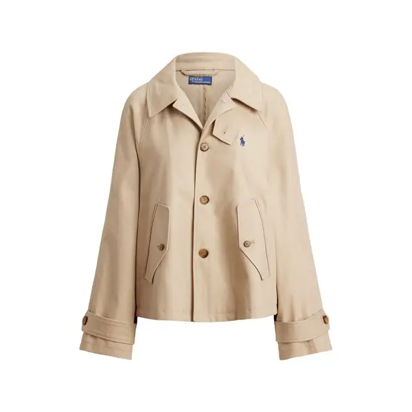 Ralph Lauren Cotton Twill Jacket - Beige