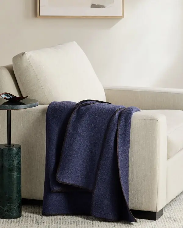 Quince Wool Whipstitch Throw
