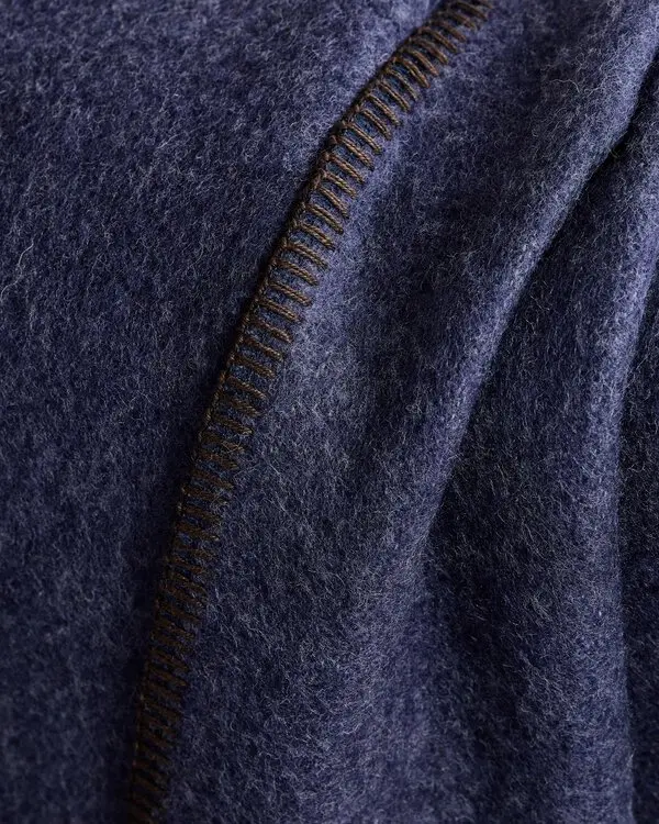 Quince Wool Whipstitch Throw