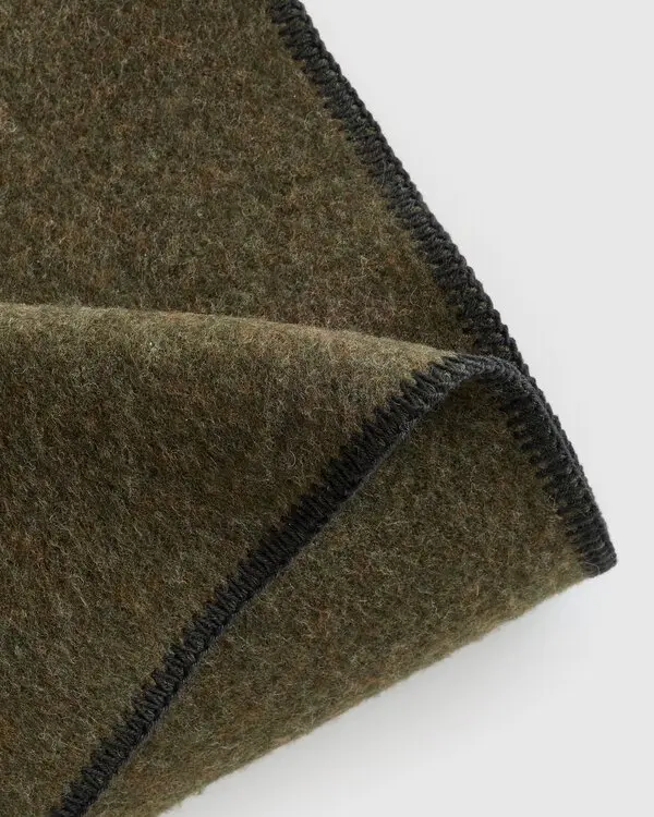 Quince Wool Whipstitch Throw