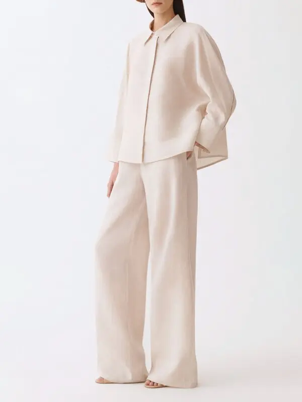 Fabiana Filippi Pure Linen Shirt - Natural