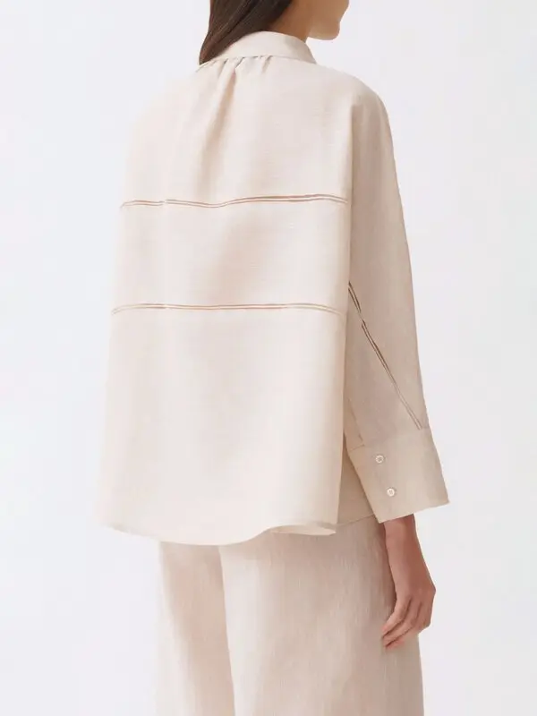 Fabiana Filippi Pure Linen Shirt - Natural