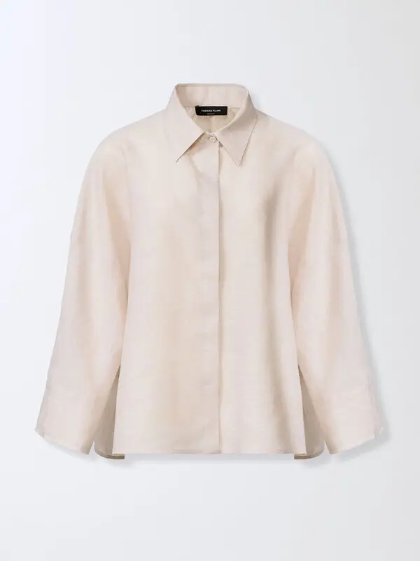 Fabiana Filippi Pure Linen Shirt - Natural