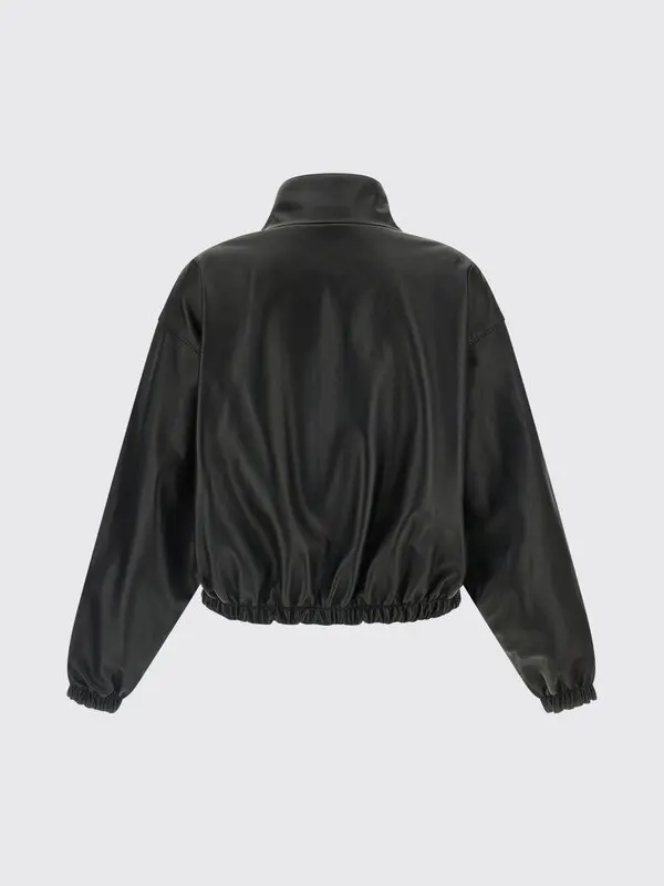 Balenciaga Lambskin Bomber Jacket - Black