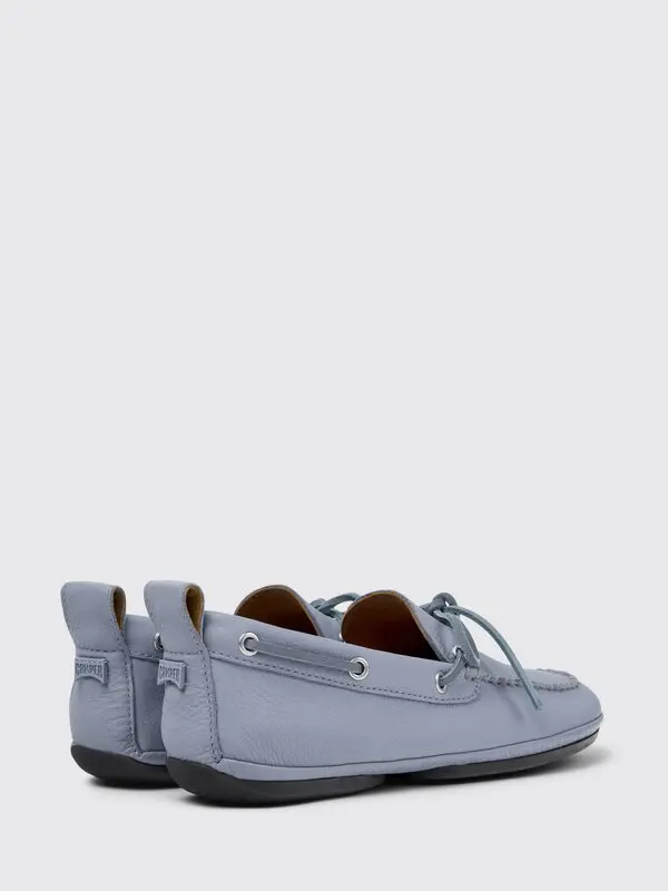Camper Right Nina Leather Boat Loafers