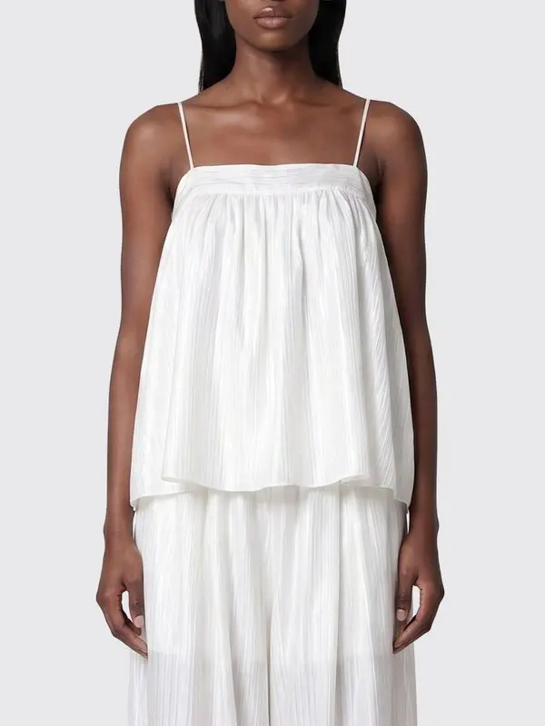 ROTATE BY BIRGER CHRISTENSEN Strappy Square Neck Top