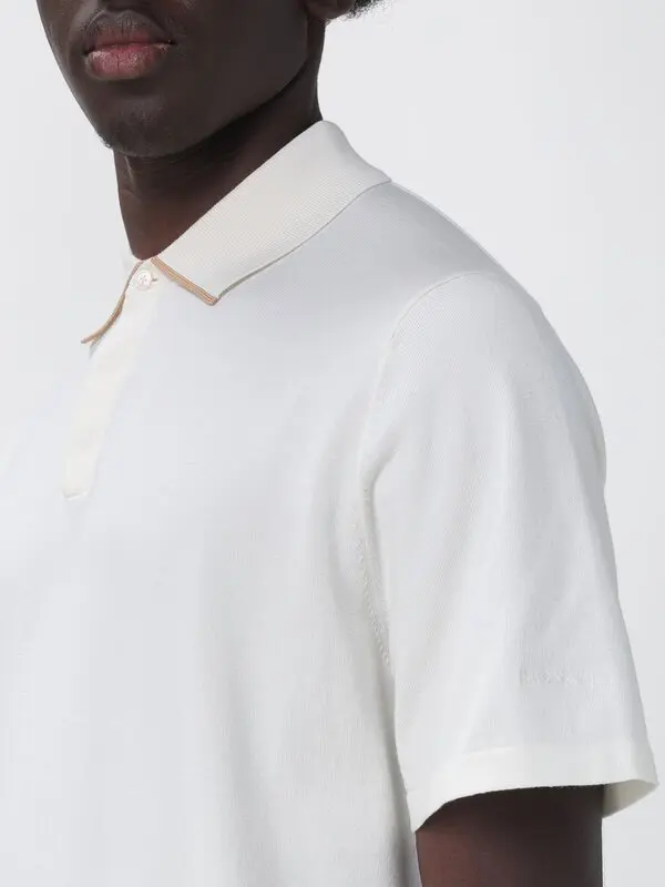 Paul Smith Organic Cotton Polo Shirt - White