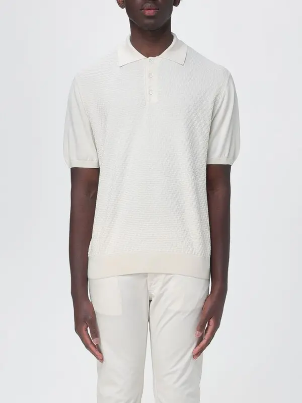 Canali Polo Shirt - White
