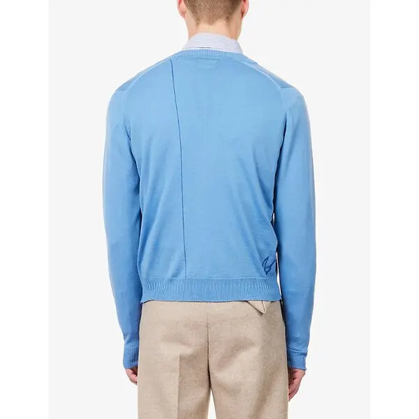 John Smedley X Bill Nighy Merino Wool Cardigan