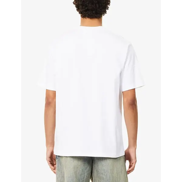 A BATHING APE Spray Graphic-print Cotton T-shirt
