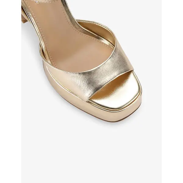 Steve Madden Miliana Heeled Leather Sandals
