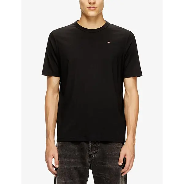 DIESEL® T-adjust-microdiv Cotton-jersey T-shirt - 9xx