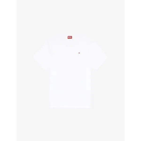 DIESEL® T-adjust-microdiv Cotton-jersey T-shirt - 100
