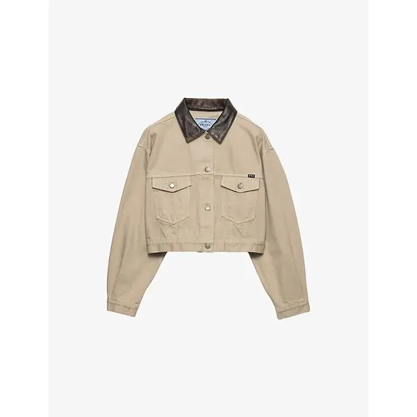 Prada Denim Blouson Jacket