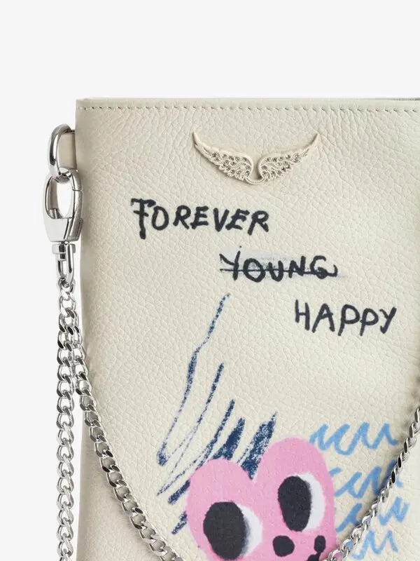 Zadig&Voltaire Rock Leather Phone Pouch