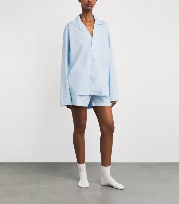SKIMS Stretch-cotton Sleep Pyjama Set