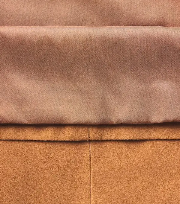ARMA Lamb Suede Mini Skirt - Beige